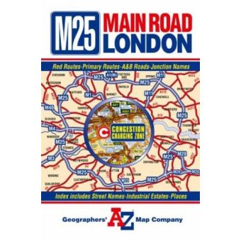 A-Z Main Road Map of London (Road Maps) Geographers, A - Z Map Company - broché - Geographers, A ...