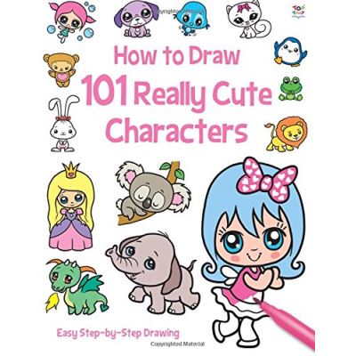 How to Draw 101 Cute Characters - Brochado - GREEN, BARRY, Nat Lambert ...