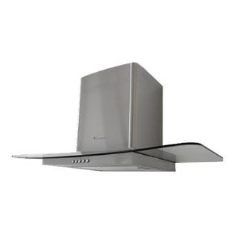 Candy CMGL 972 X - hotte décorative - 90 cm - inox et verre - Achat ...
