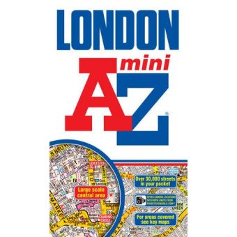 London Street Atlas A-Z - Detailed Map Book For Navigating The City ...