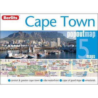 Cape Town Berlitz PopOut Map (Berlitz PopOut Maps) Berlitz - broché ...