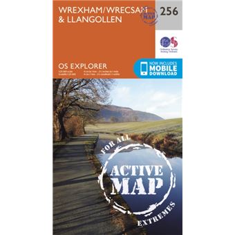 Os Explorer Map Active (256) Wrexham (Os Explorer Active Map) (Map ...