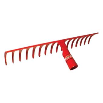 Rateau forgé dents courbées 14 dents sans manche - Outillage de jardin ...