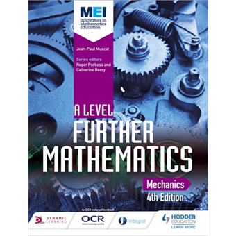 Mei A Level Further Maths Mechanics Jean - Paul Muscat, - broché - Jean ...