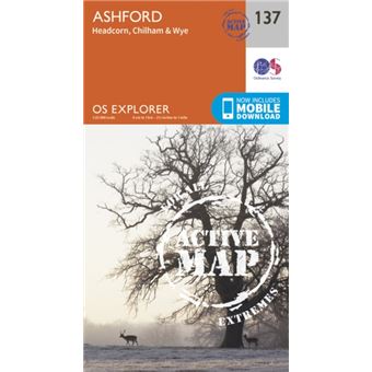 Os Explorer Map Active (137) Ashford (Os Explorer Active Map) (Map ...