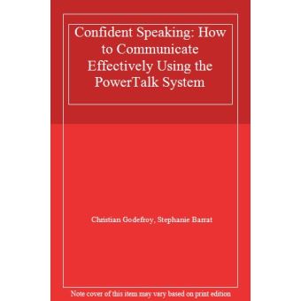 Confident Speaking: How to Communicate Effectively Using the PowerTalk ...