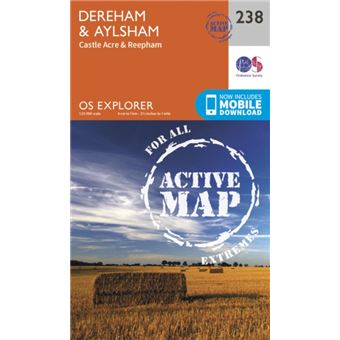 Os Explorer Map Active (238) East Dereham And Aylsham (Os Explorer ...