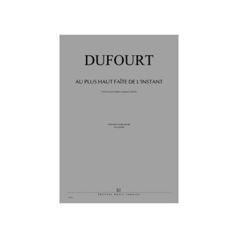 Partitions Classique Jobert Dufourt Hugues - Au Plus Haut Faîte De L ...
