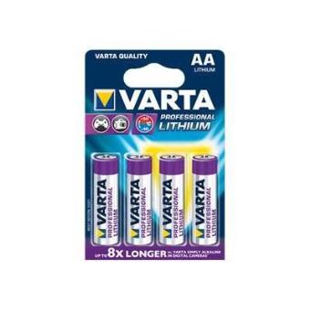 Varta Professional Lithium - Batterie 4 x type AA - Li - 2900 mAh ...