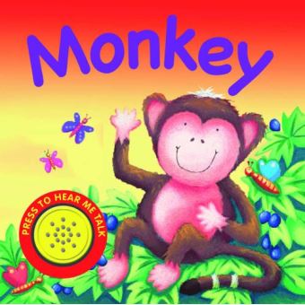 Monkey Sound Book - fun learning, reading, child, baby, unisex (Igloo ...