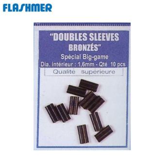 10 Sleeves De Peche Flashmer Doubles Modèle : 2.0 Mm - Pêche - Achat & prix | fnac