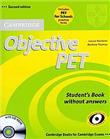 Objective Pet for Schools Pack Without Answers, Objective - relié ...
