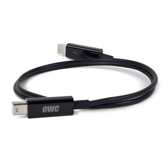 Owc 1 meter thunderbolt cable color black. this thunderbolt cable ...