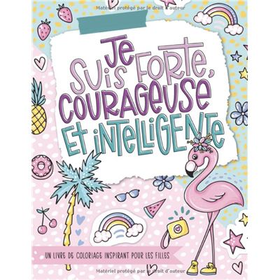 livre de coloriage inspirant pour les filles - 66 pages - A4 NLFBP ...