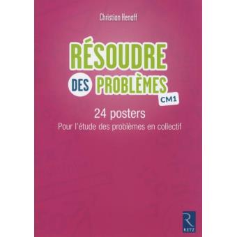 Posters Resoudre Des Problemes Cm1 - Mathematiques - broché - Achat ...