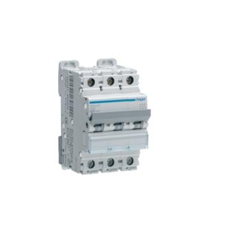 Disjoncteur Hager - 3 Pôles - 32A - 6Ka - Courbe B - Vis / Vis - Équipements électriques - Achat ...