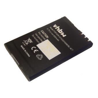 Batterie Li-Ion 850mAh (3.7V) vhbw pour téléphone portable smartphone NOKIA 7210s, 7212c, 7310 ...