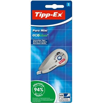 Correcteur à sec ultra-compact Tipp-Ex Pure Mini Ecolutions - Effaceur ...