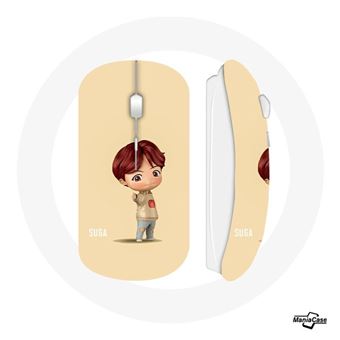 Souris Sans Fil BTS TinyTAN Animation Suga (Maniacase) - Souris - Achat ...