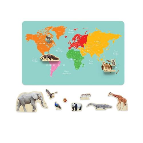 Coffret animaux des continents - Jeu pour découvrir la nature - Achat ...