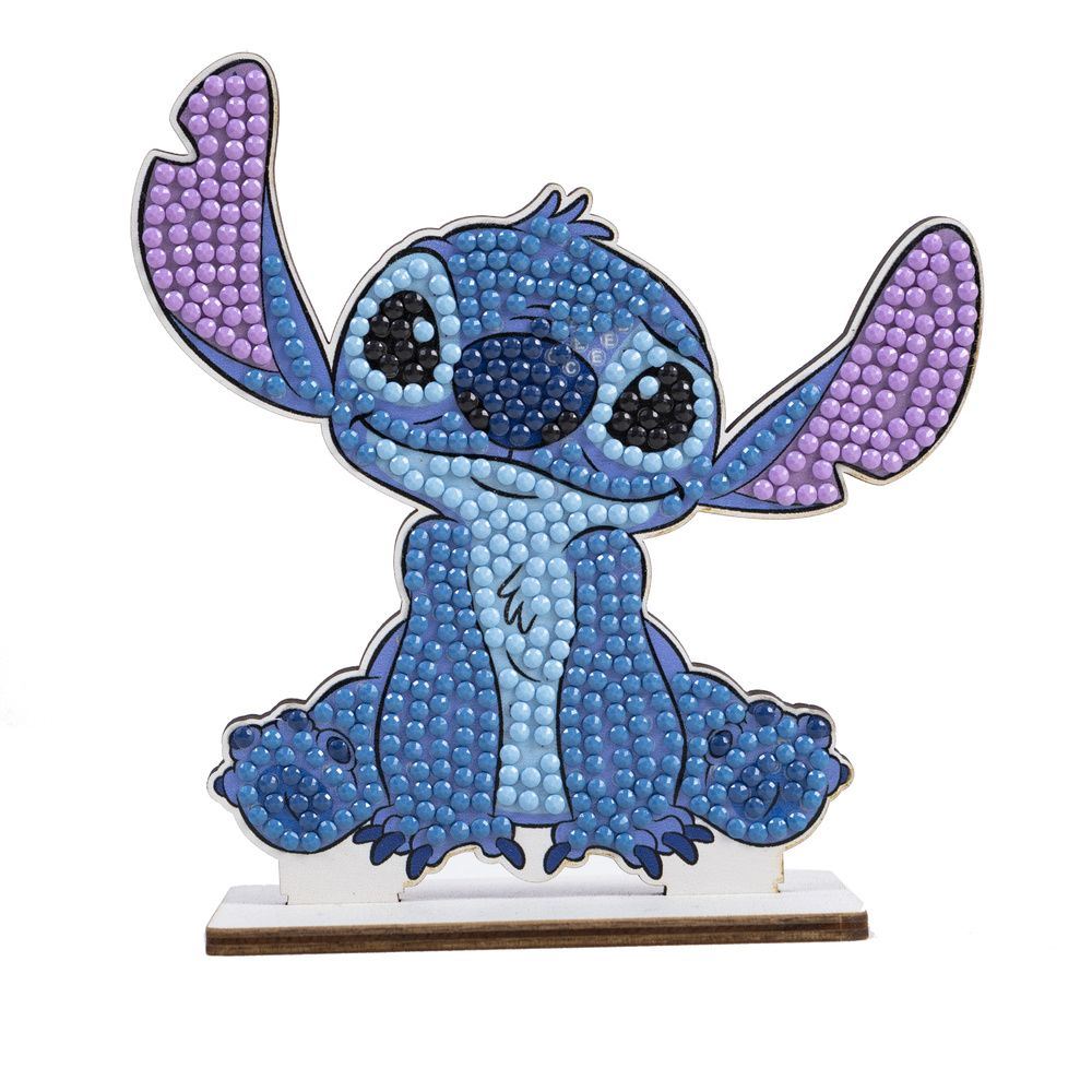 Kit Crystal Art Figurine en bois à diamanter Stitch 2D - Autres ...