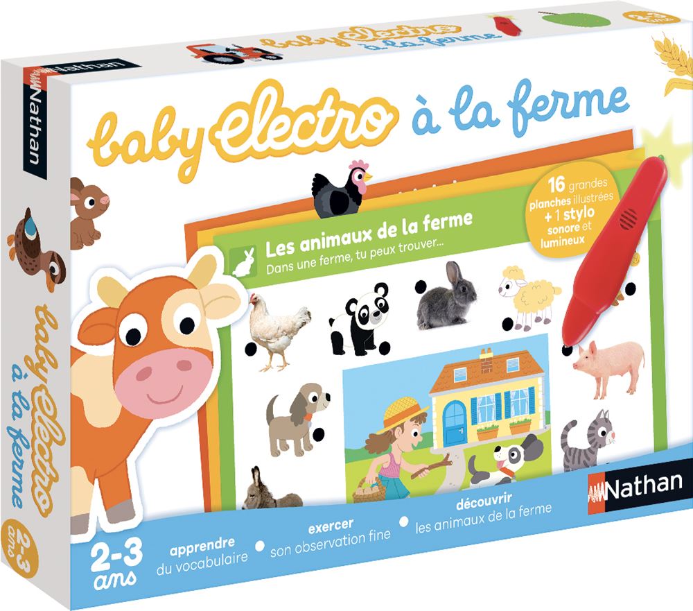 Baby Electro à la Ferme Nathan - Tablette éducative - Achat & prix | fnac