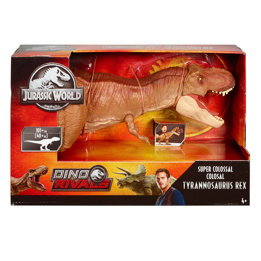 Figurine Jurassic World T-Rex Super Colossal - Figurine pour enfant ...