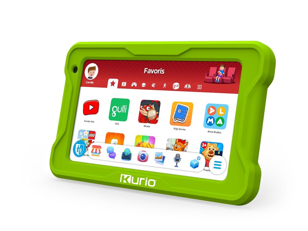 Tablette éducative Kurio Gulli Connect 4 7 Pouces 32 Go Android 13 ...