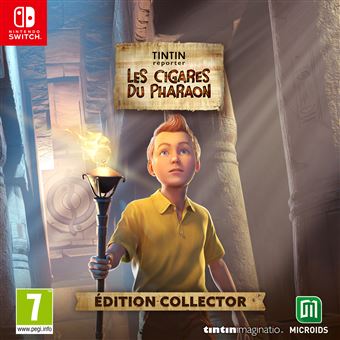 Tintin Reporter: Les Cigares Du Pharaon Edition Collector Nintendo ...