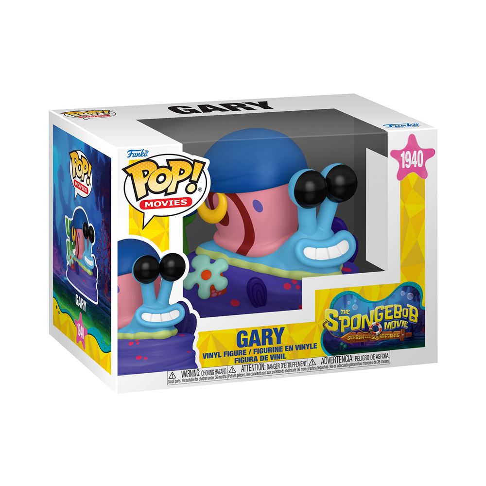 Figurine Funko Pop Movies The SpongeBob Movie Gary - Figurine de ...