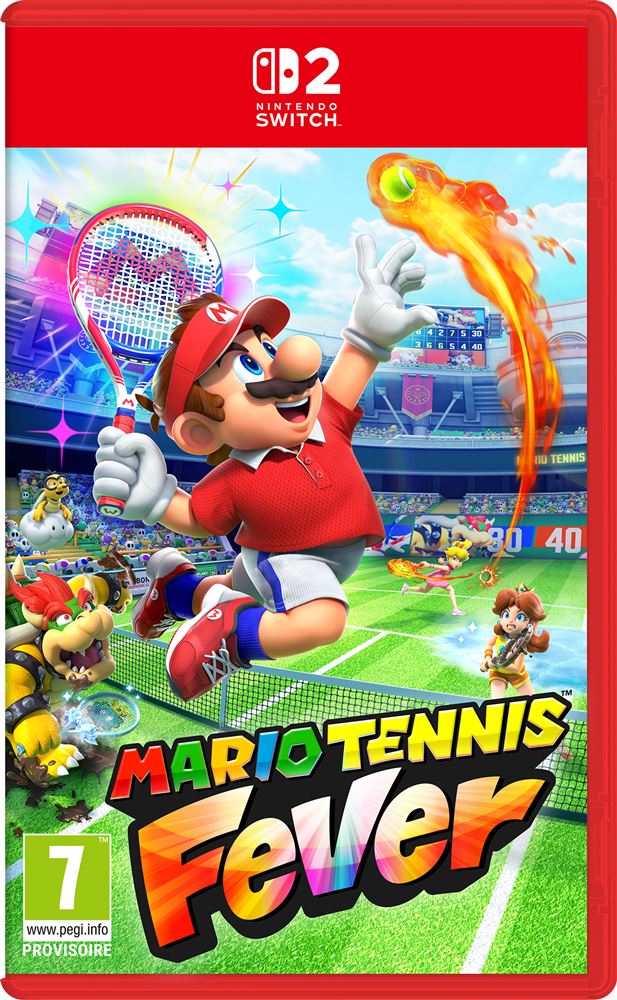 Mario Tennis Fever Nintendo Switch 2 sur Nintendo Switch 2 - Jeux vidéo ...