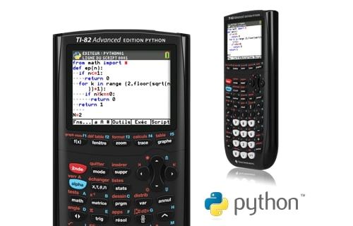 Calculatrice scientifique Texas Instruments TI-82 Edition Python Noir ...