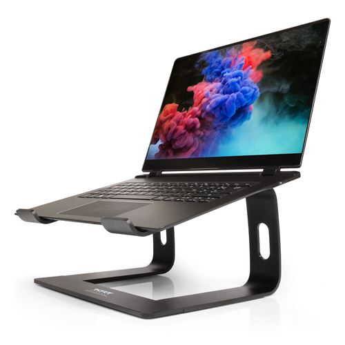 Support pour PC Portable ergonomique Port Designs Gris - Support pour ...