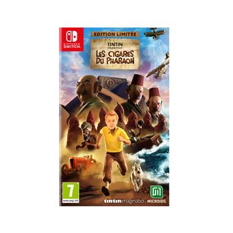 Tintin Reporter Les Cigares Du Pharaon Edition Limitée Nintendo Switch ...