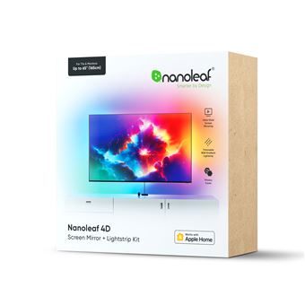 Ruban LED Nanoleaf 4D Kit Screen Mirror + Kit Lightstrip Pour ...