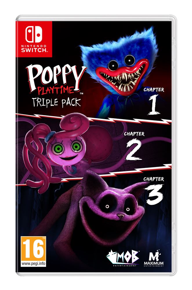 Poppy Playtime Triple Pack Nintendo Switch - Jeux vidéo - Achat & prix | fnac