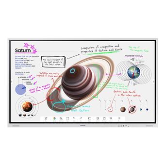 TV Samsung Flip 4 WM85B 215 cm 4K UHD Smart TV Blanc - TV LED/LCD ...