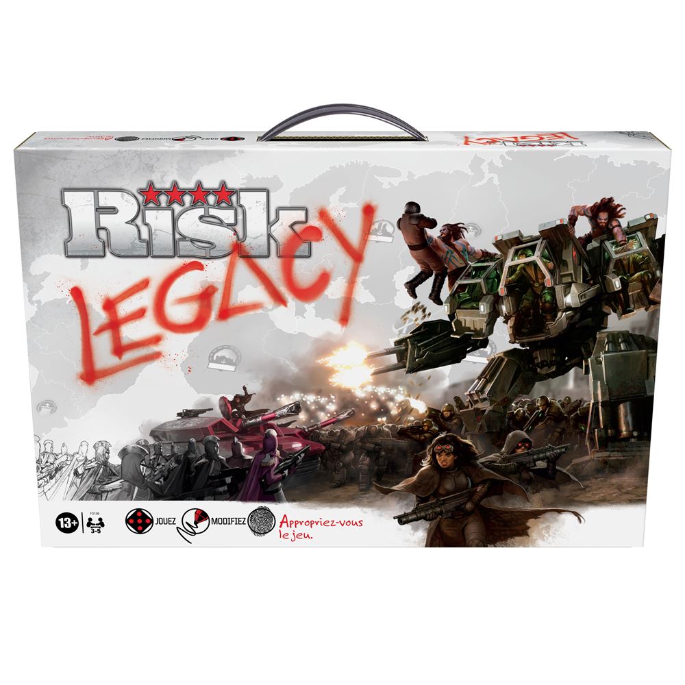 Jeu de stratégie Hasbro Gaming Risk Legacy - Jeu de stratégie - Achat & prix | fnac