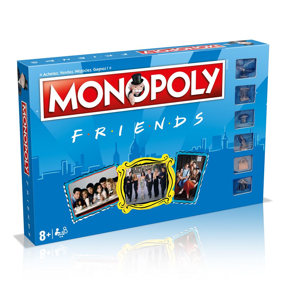 Jeu classique Monopoly Friends en français - Jeux classiques - Achat ...