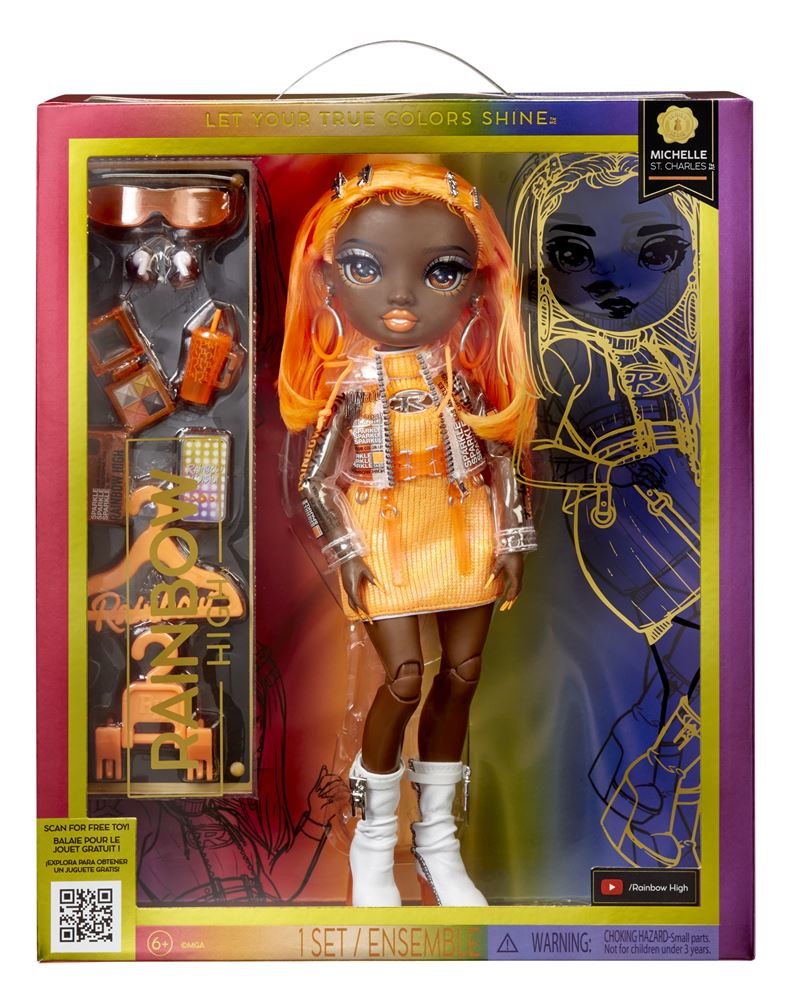 -4€43 sur Poupée Rainbow High S23 Fashion Doll Michelle St. Charles ...