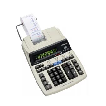 Calculatrice avec imprimante Canon MP-120 MG-ES II 12 chiffres Blanc ...