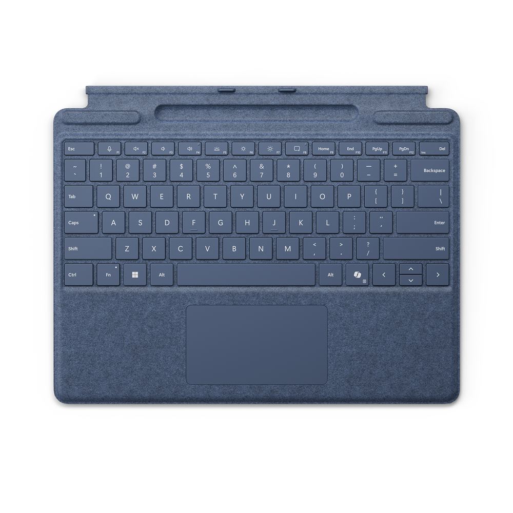 Clavier Microsoft Signature Bleu Saphir pour Surface Pro - Claviers ...