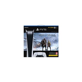 Pack Console Sony PS5 Digital God of War Ragnarök - Console PlayStation 5 - Achat & prix | fnac