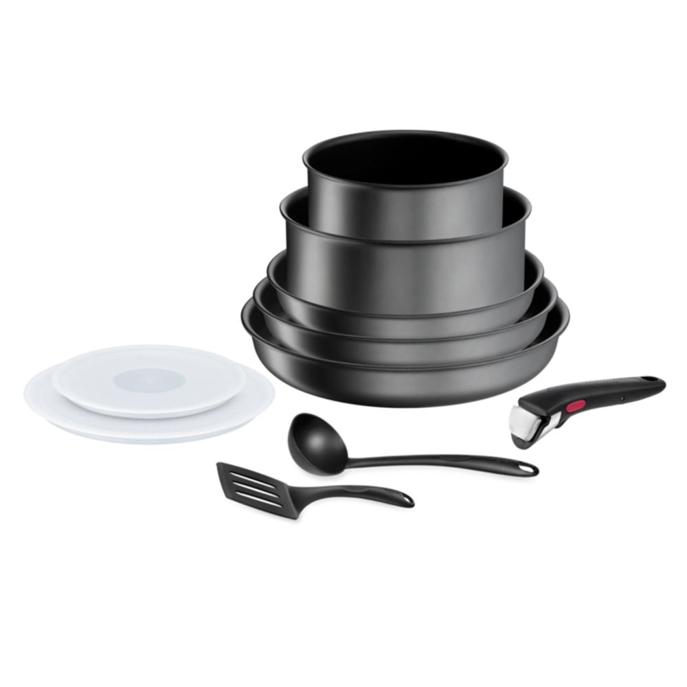 Tefal Ingenio Daily Chef Gris fonce Set 10p Induction L7619102 | fnac ...