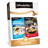 Coffrets cadeaux Wonderbox Pack 2 Coffrets - E-cartes et coffrets ...