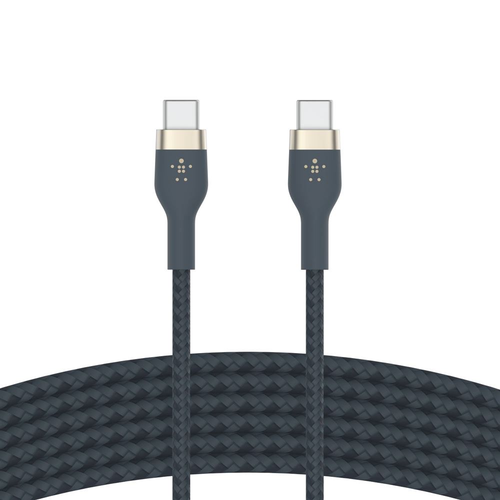 Belkin Boost Charge Pro Flex USB-C naar USB-C Kabel 1m Blauw - Kabel ...