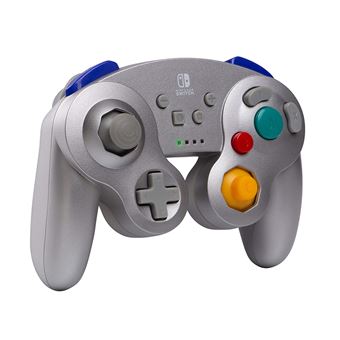 Manette Nintendo Switch Bd&A GameCube sans fil Argent - Accessoire ...