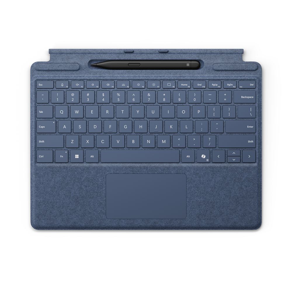 Clavier Microsoft Signature Bleu Saphir + Stylet Slim Pen 2 pour ...
