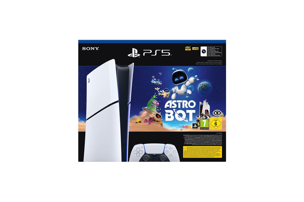 Pack Console Sony édition digitale PlayStation®5 modèle Slim + Astro Bot - Console PlayStation 5 ...