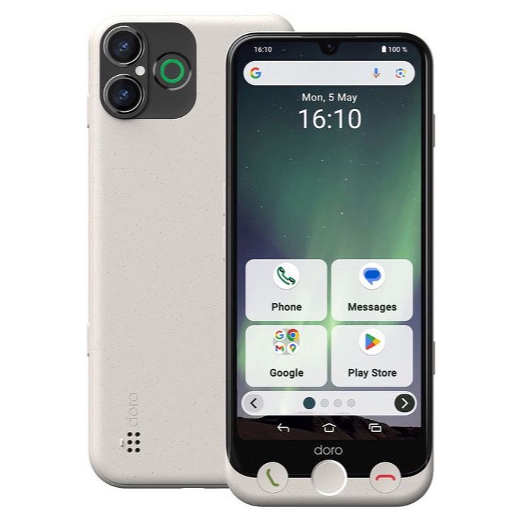 DORO Aurora A30 - 4G smartphone - double SIM - RAM 6 Go / Mémoire ...